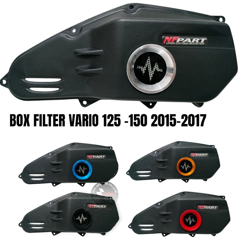 Air Cover Vario 125 -150 kzr 2015 - 2017 Model NEW Box Filter Velocity ...