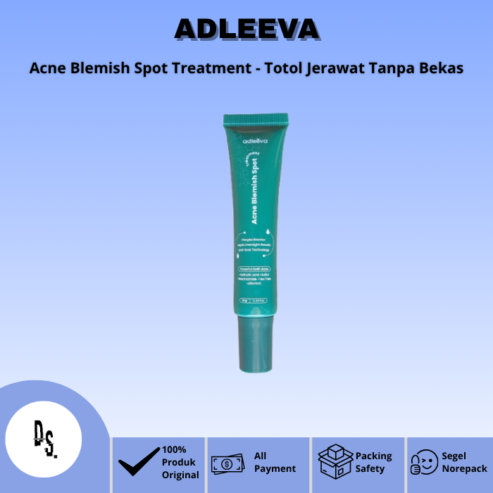 ADLEEVA Acne Blemish Spot Treatment - Acne Spots Without Scars | Shopee ...