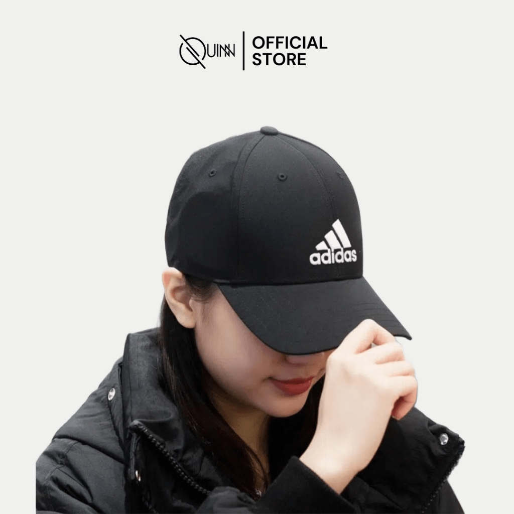 Adidas Baseball Cap Basic Logo Black Unisex | Shopee Philippines