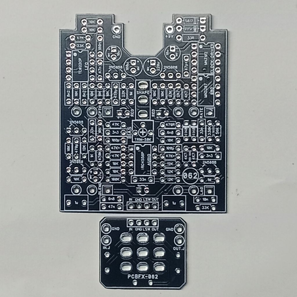 T-Audio PCBFX-062 Based On Walrus Audio Julia Analog Chorus Vibrato PCB ...