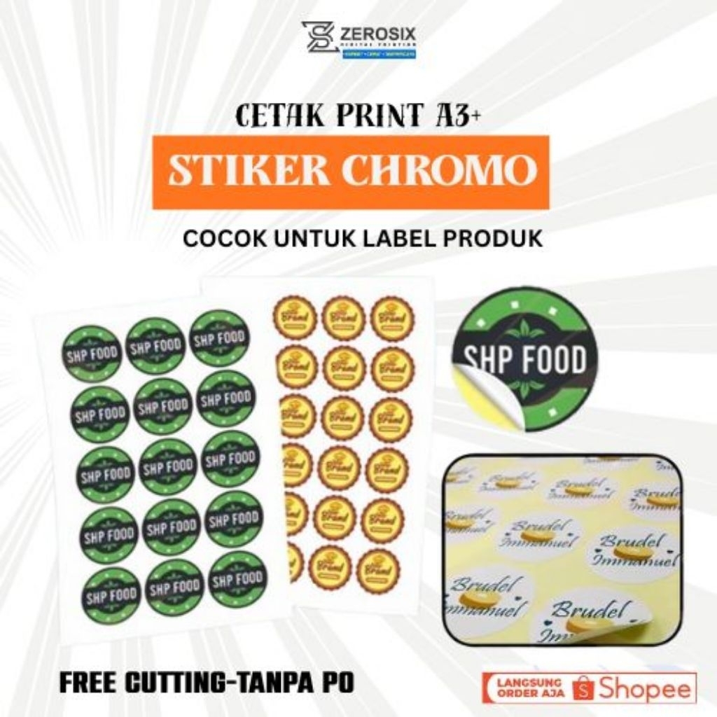 PRODUCT LABEL STICKERS - FREE DESIGN REQUEST - FREE CUTTING | Shopee ...