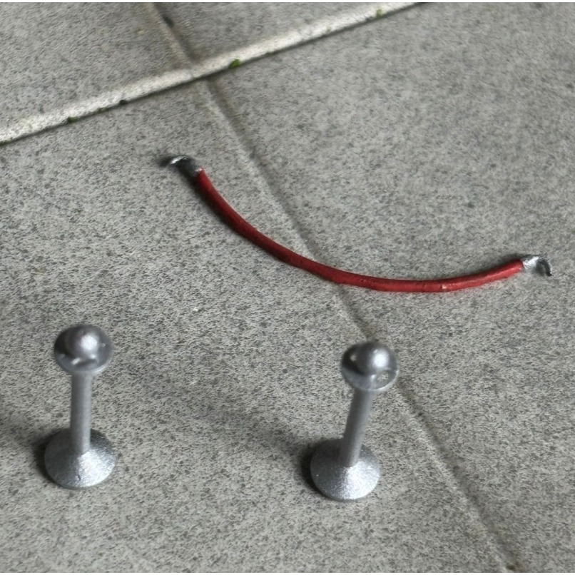 3D Receh Rope Divider Type 2 1/64 Accessories Model Diorama Miniature ...