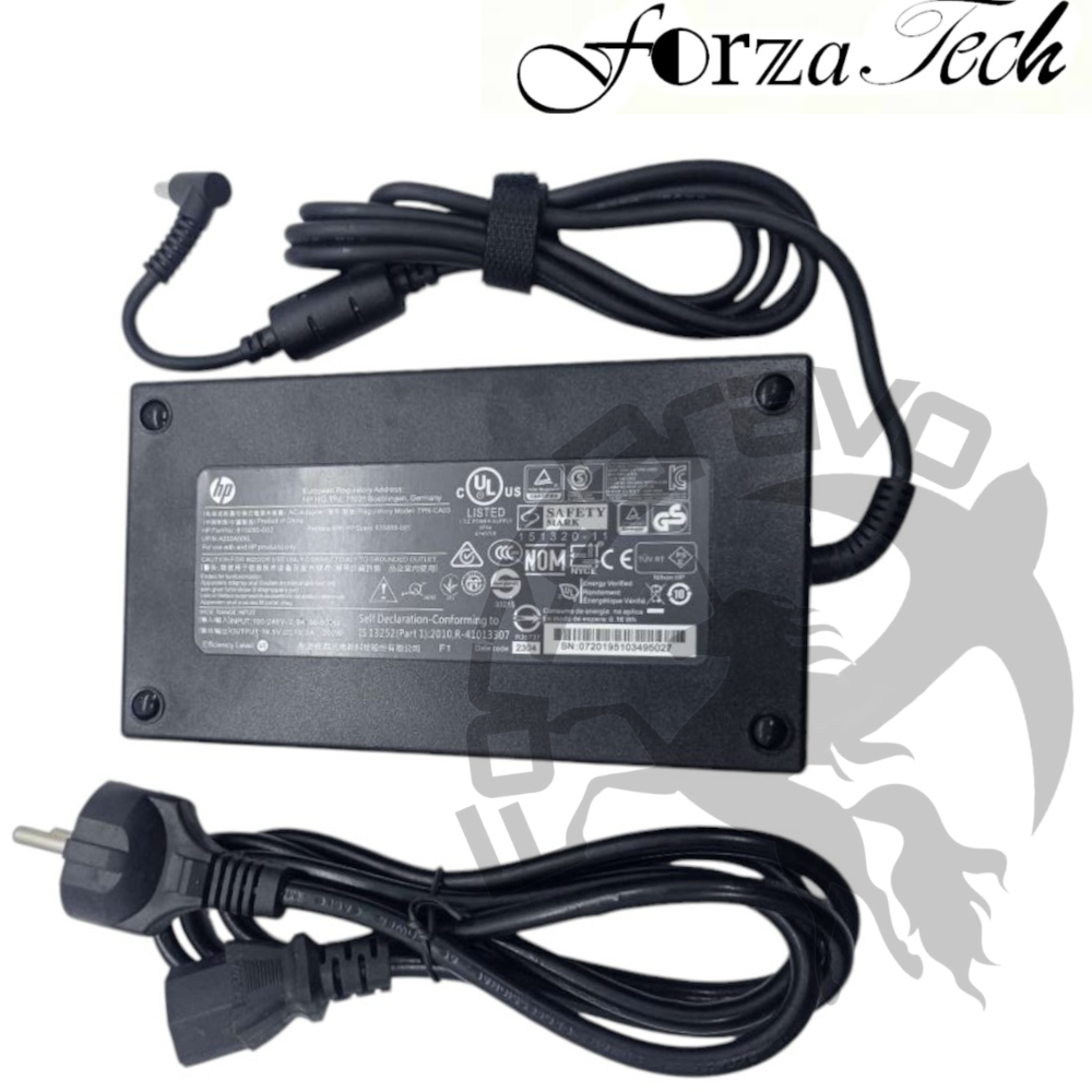 HP Charger Adapter Omen Pavilion ZBook Envy 15-ep 15-dh0005l 19.5V 10 ...