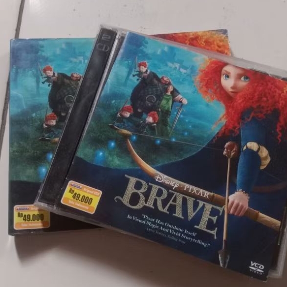 VCD Original Disney Pixar Brave Animation Indonesian Text | Shopee ...