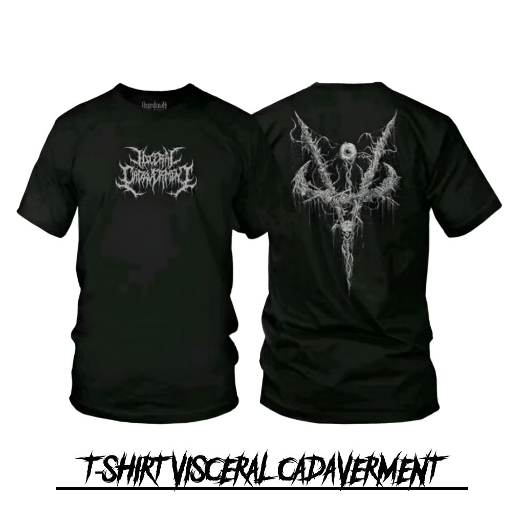 VISCERAL CADAVERMENT T-Shirt Black Icon Logo Art Deardown (Original ...