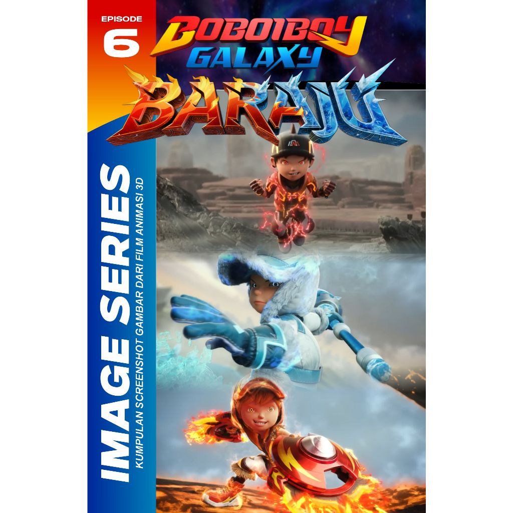 BOBOIBOY BARAJU - Images Series Book - episode 6 - Collection of ...