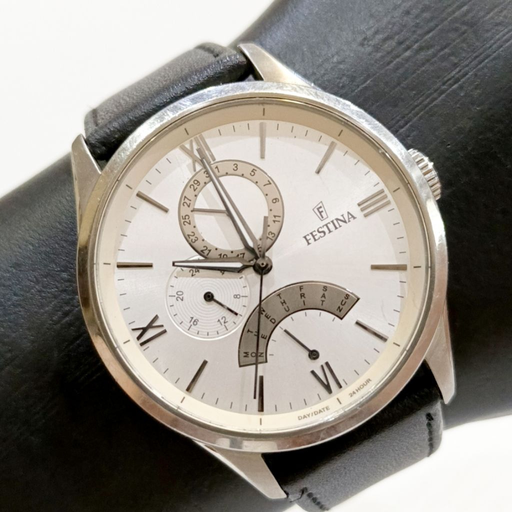 Festina Retro Multifunction Registered Model Collection Quartz Watch ...