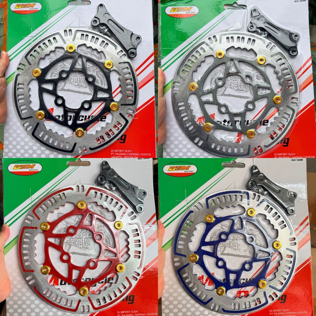 BSM Matrix 260mm Floating Front Disc Plate for Vario FI ESPBEAT POP ...