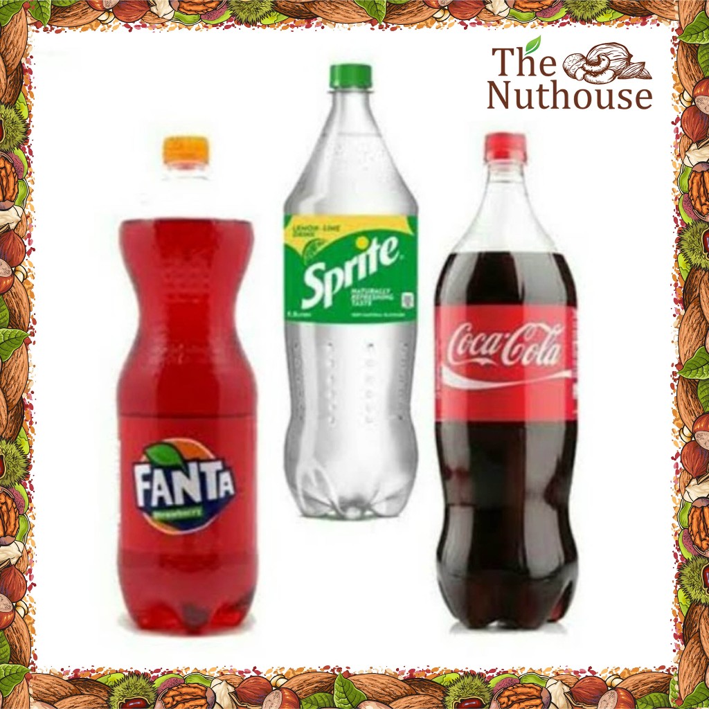 1L COCA COLA BOTTLE SPRITE/ FANTA/ 1 Liter - 1 BOX CRAT/ CONTENTS 12 ...