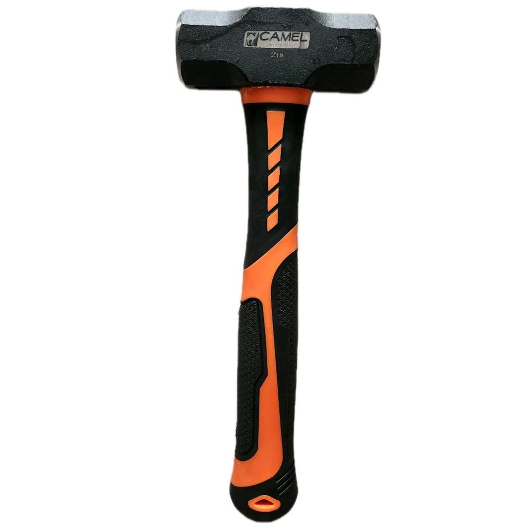 CAMEL 2 LB Rubber Fiber Handle Bodem Stone Hammer | Shopee Philippines