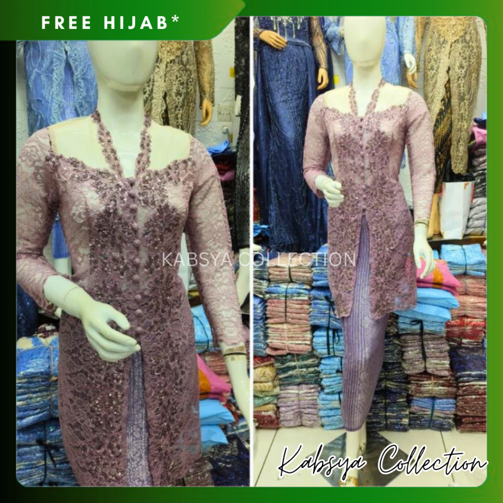 Instant COD - Sabrina Kebaya Gendhis Mother-in-Law Kebaya/ Transparent ...
