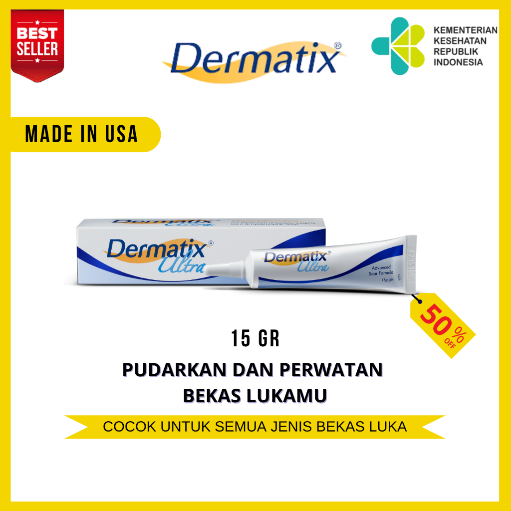 DERMATIX UltraDermatix 15g removes scars, keloids, ceasar scars and ...
