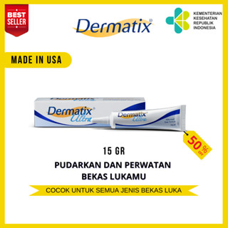 DERMATIX UltraDermatix 15g removes scars, keloids, ceasar scars and ...