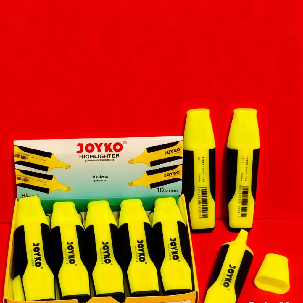 Joyko Stabilo Highlighter - Sharp Pastel Color, Easy to Hold, Does Not ...