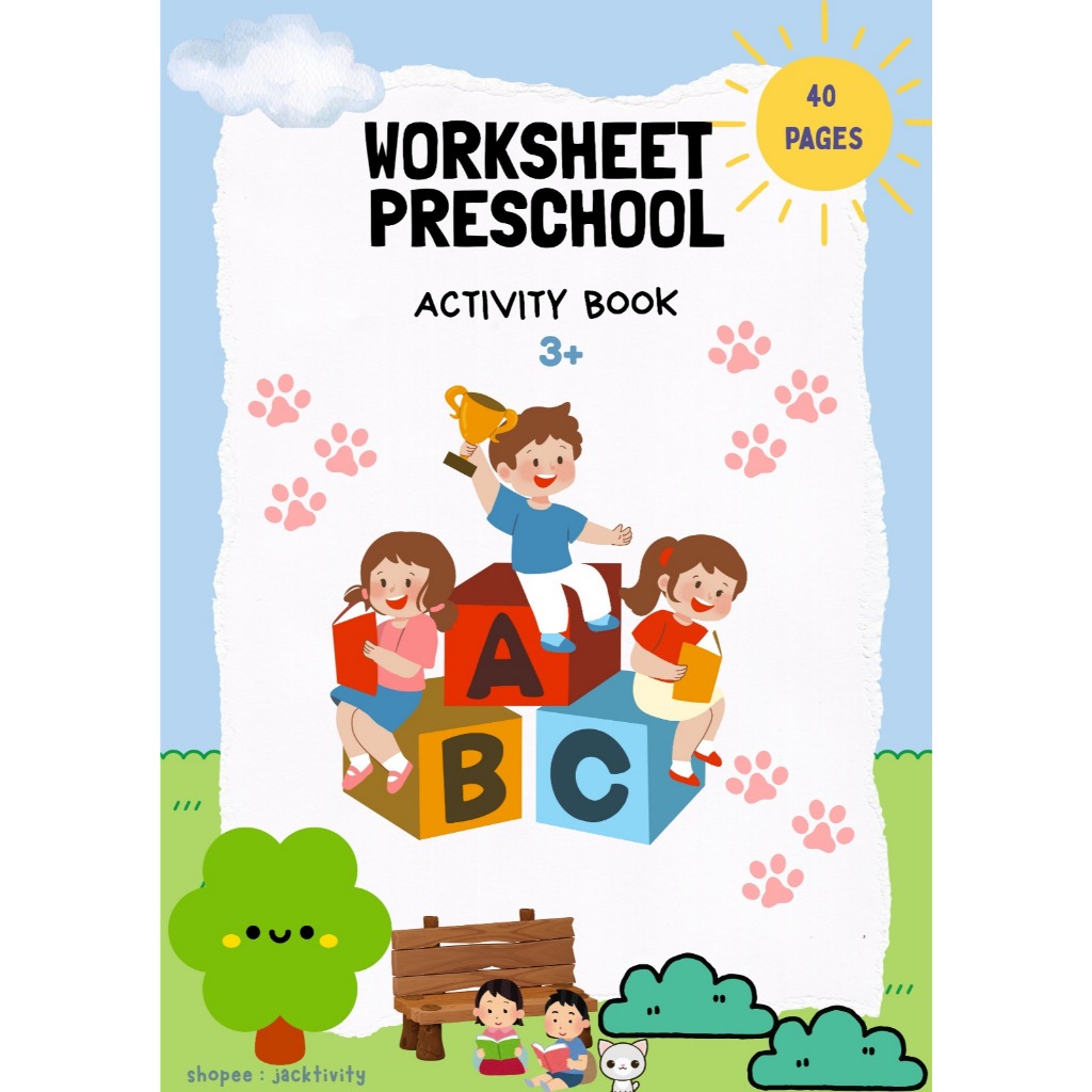 WORK WIDTH PER SHEET preschool FREE MARKER preschool/ PAUD ...