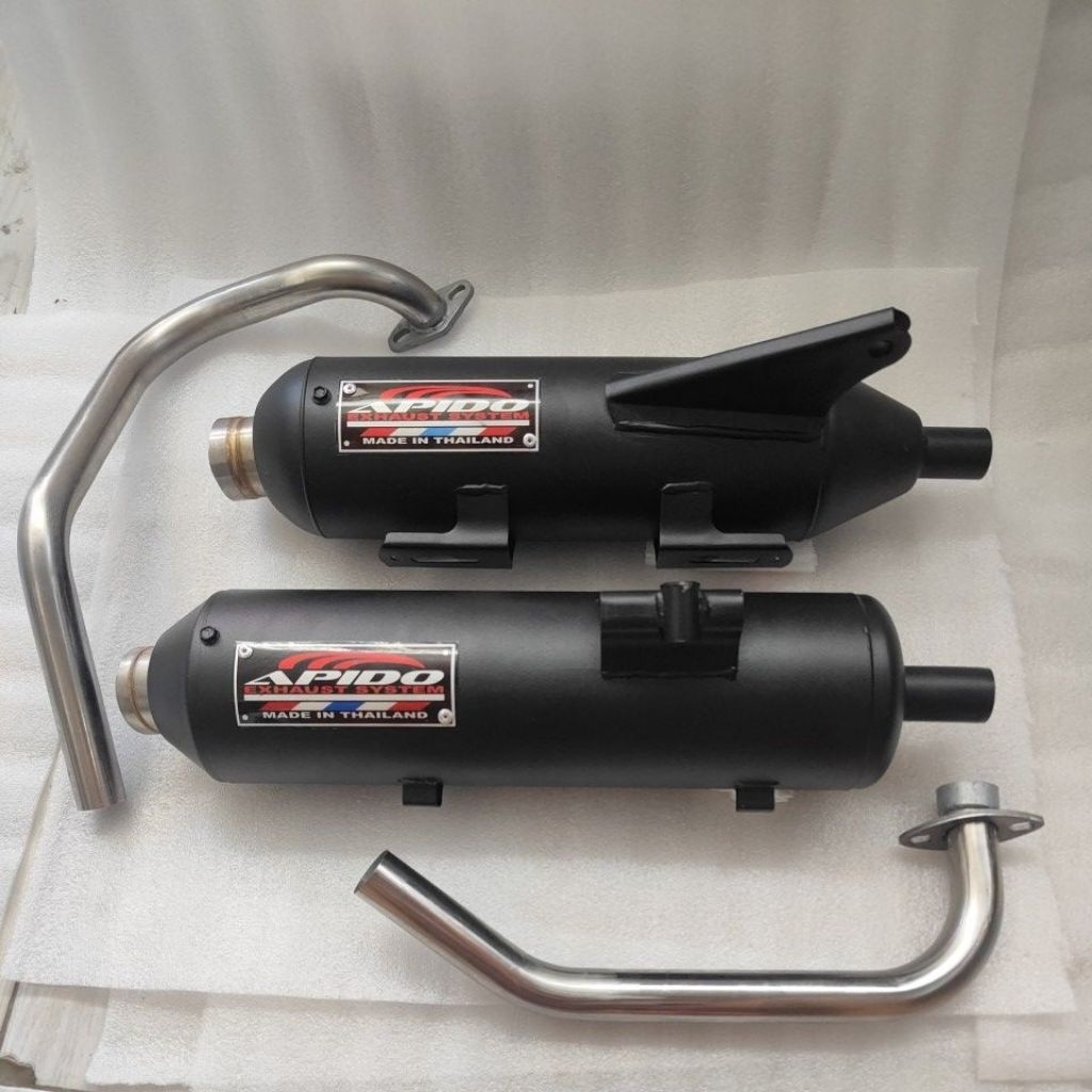 Apido Racing Standard Exhaust for Mio M3 soulthy click 125/150 i Apido ...