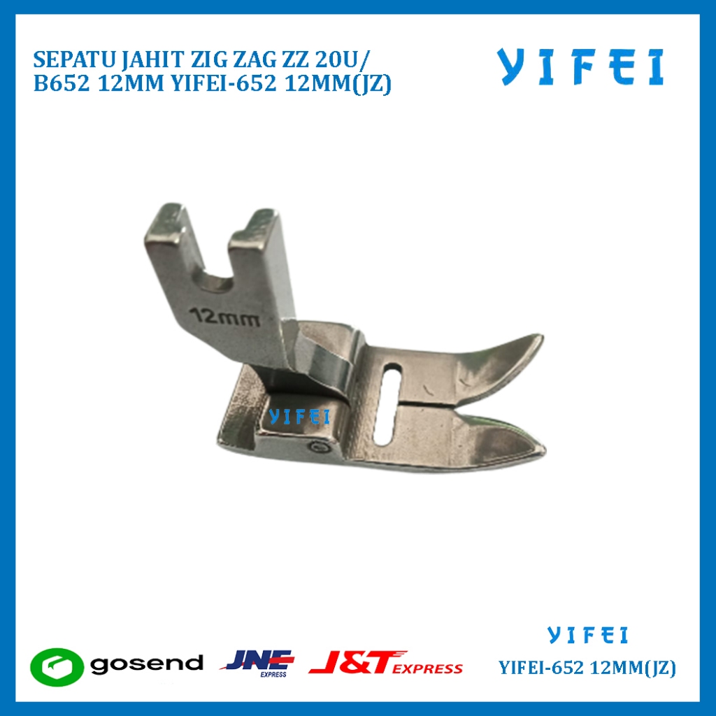 ZIG ZAG SEWING SHOES ZZ 20U/B652 12MM YIFEI 652 12MM(JZ) | Shopee ...