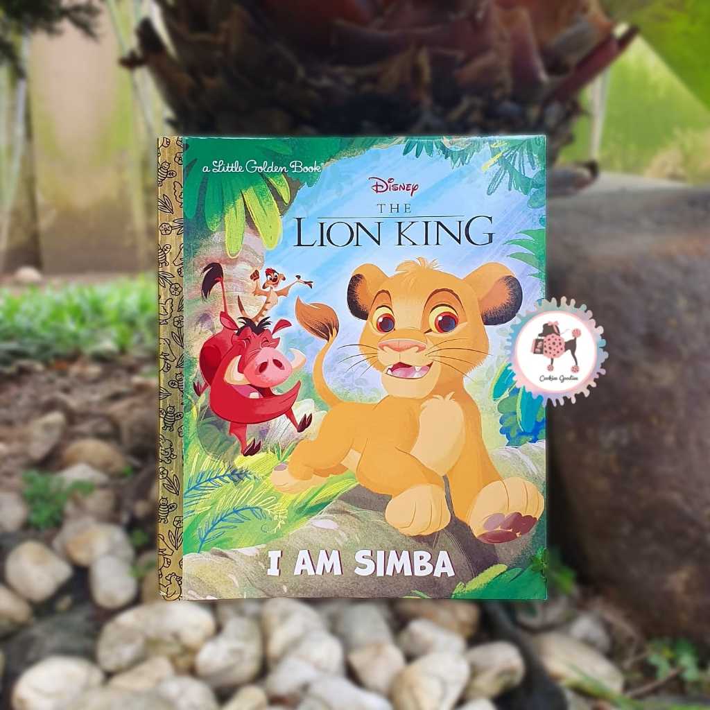 The Lion King I Am Simba Little Golden Book | Shopee Philippines
