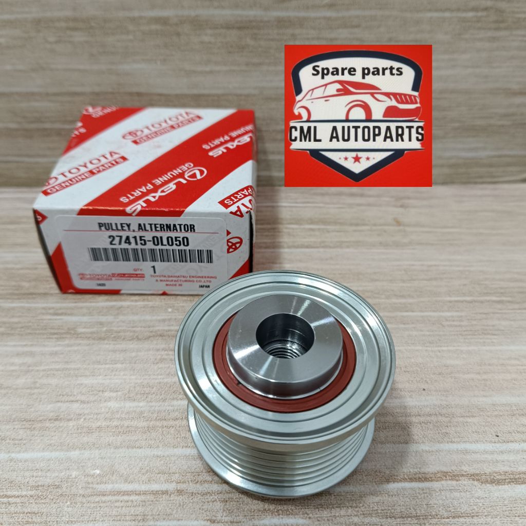 Hiace Alternator Pulley Fortuner VRZ/ Hilux Reno/ Innova Reborn/ 27415 ...