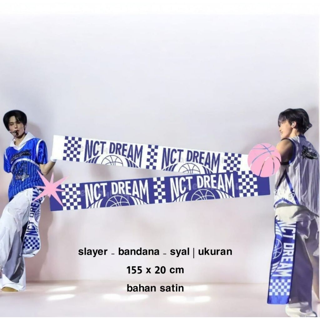 Hand Benner Nct Dream - Bandana Nct Dream - Scarf Slayer Nct Dream ...