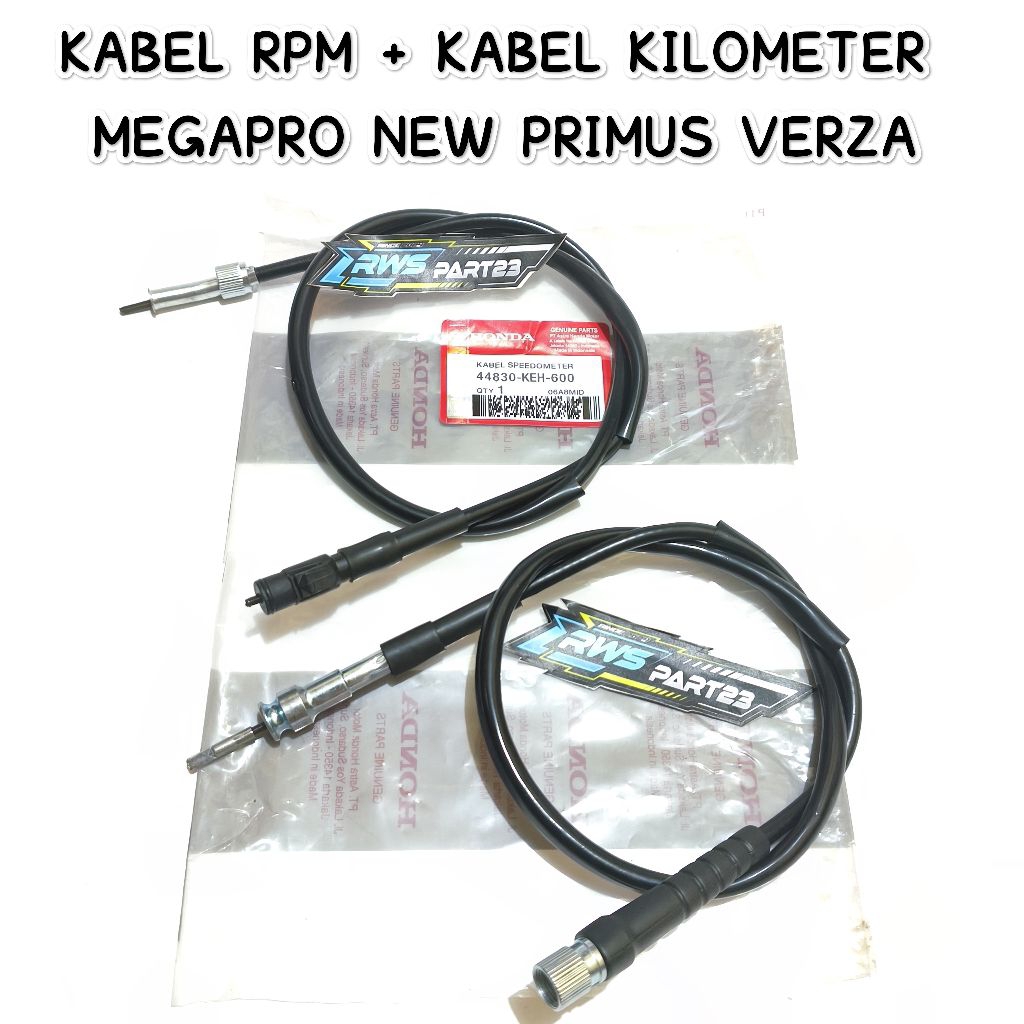 RPM CABLE + SPEEDOMETER CABLE MEGAPRO NEW PRIMUS VERZA | Shopee Philippines