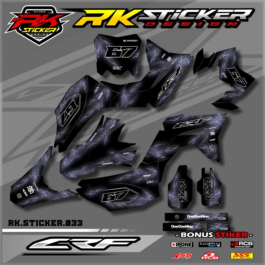 CRF 150 L decal Sticker - CRF 150 L Fullbody decal Sticker - CRF 150 L ...