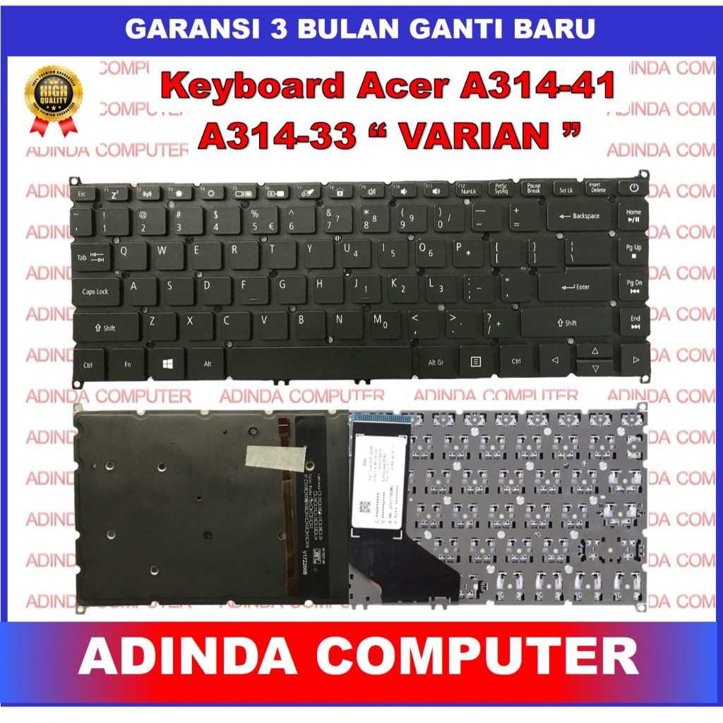 Acer Aspire 3 A314-33 A314 A314-31 A314-41 A514 A514-52 A514-53 ...