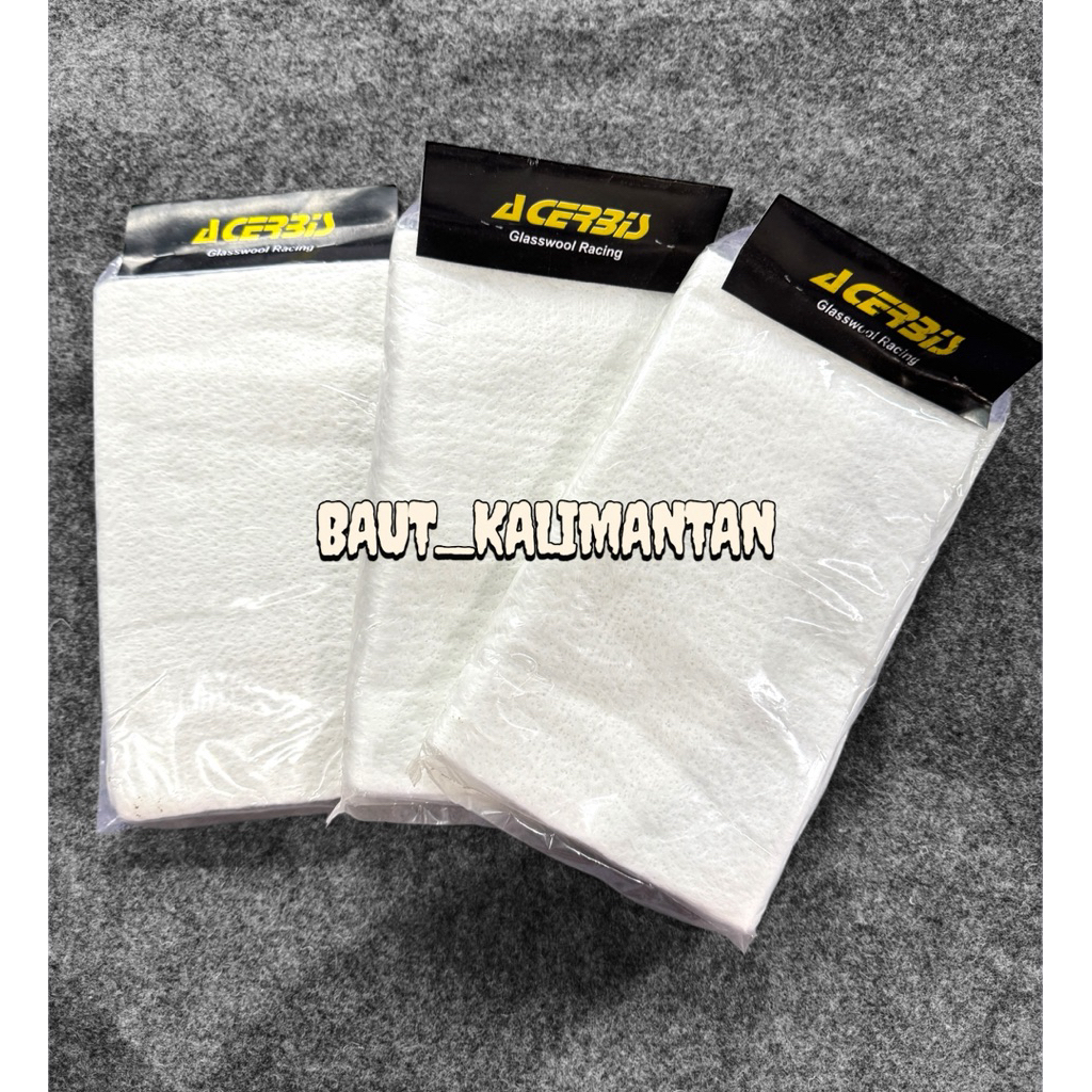 GASBULL RACING EXHAUST ANTI-BURNING GASWOOL EXHAUST FOAM MUFFLER RACING ...