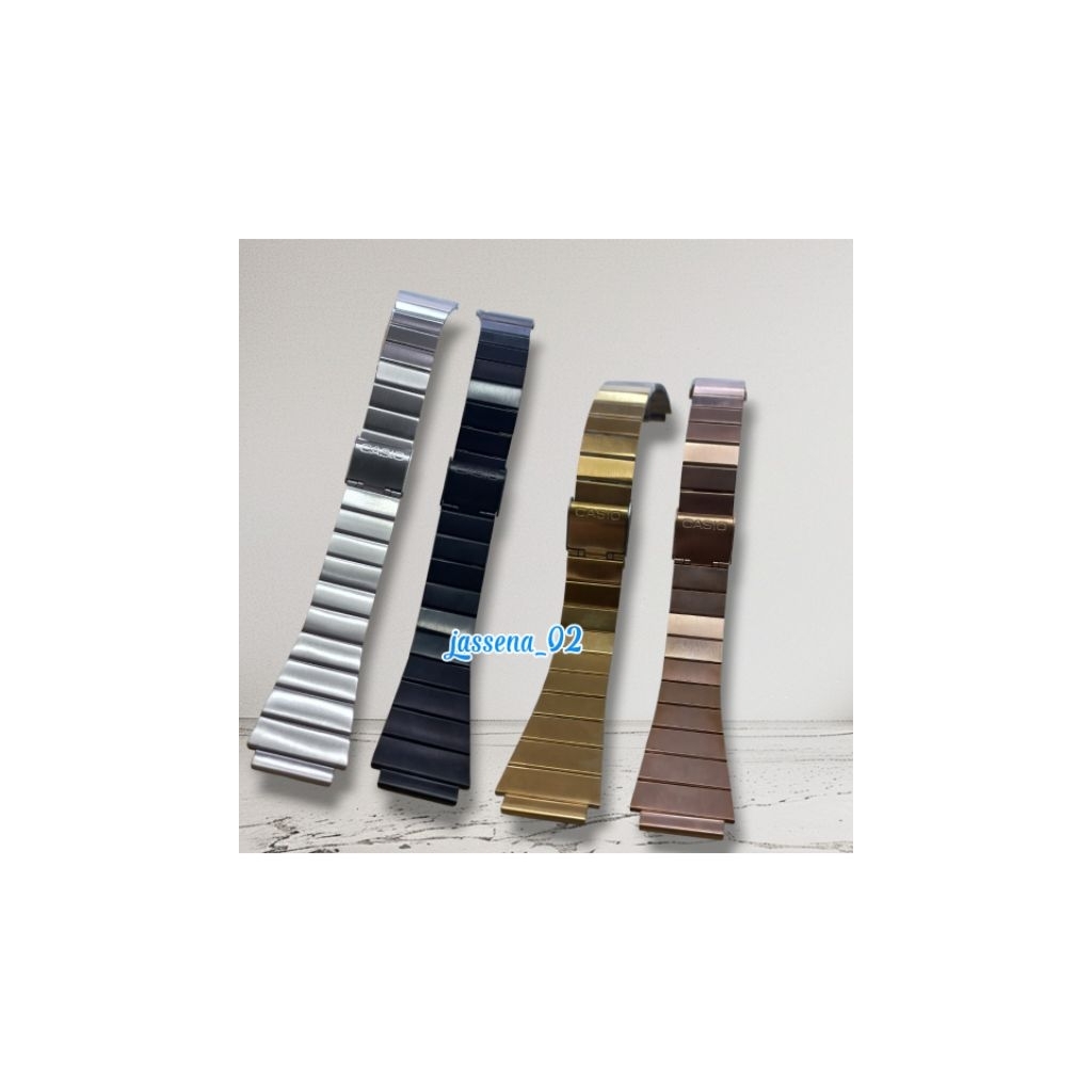 Casio F91 Ae 1200 Watch Chain Strap Casio Illuminator Stainless Steel ...