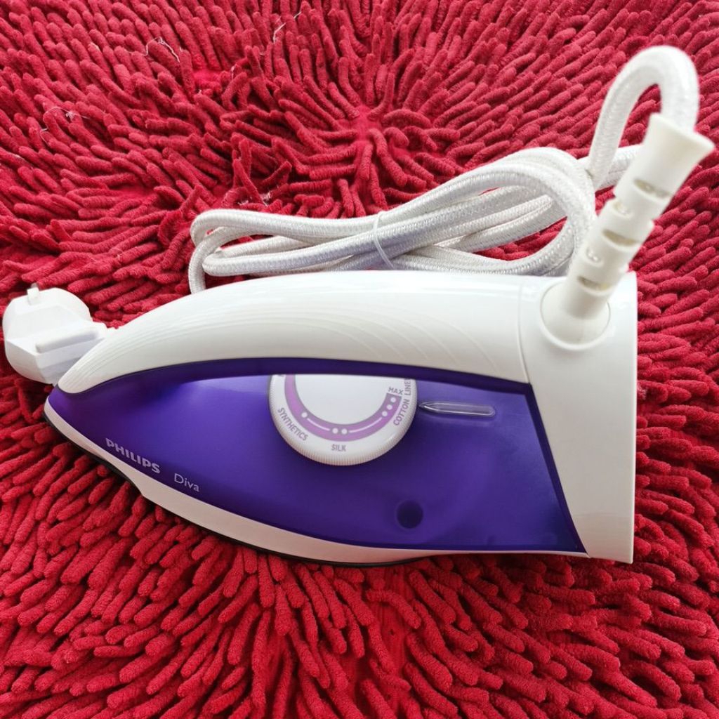 PHILIPS DIVA DRY IRON GC122 CLASSIC | Shopee Philippines