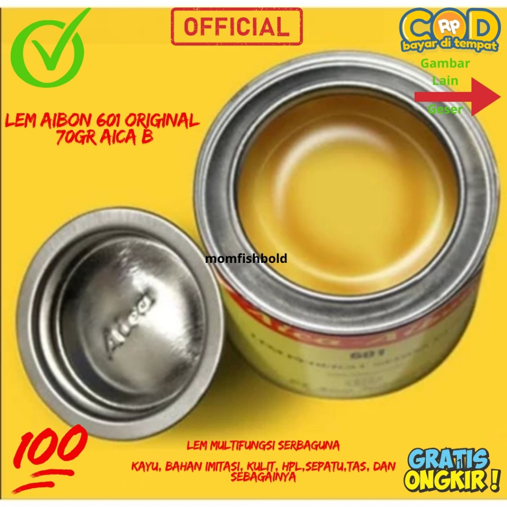 Aibon - Aica Multipurpose Glue 70 Grams Heat Resistant B | Shopee ...