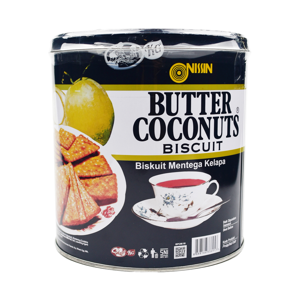 NISSIN Butter Coconuts Biscuit 650 gr | Shopee Philippines