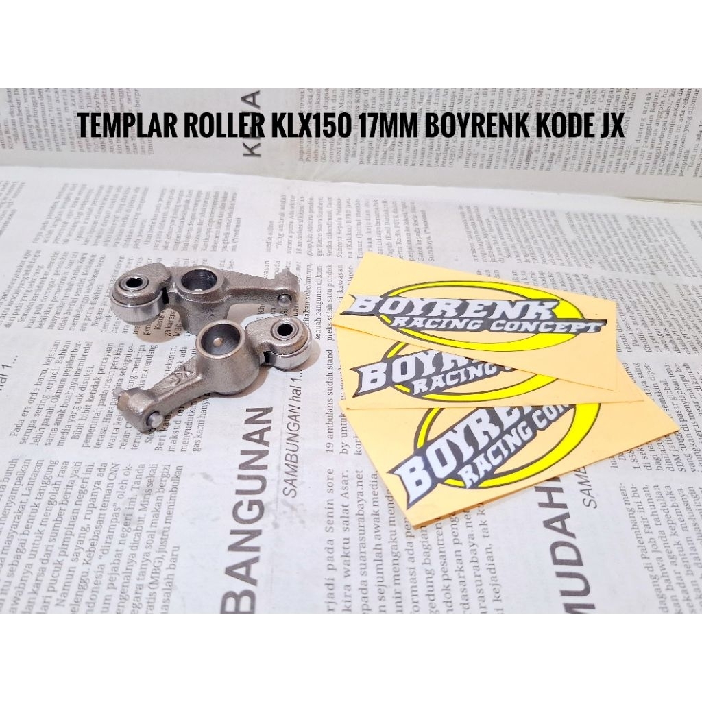 TEMLAR ROLLER RRA KLX 150 COPY BRT BRAND XGP AND BOYRENK RACING ...
