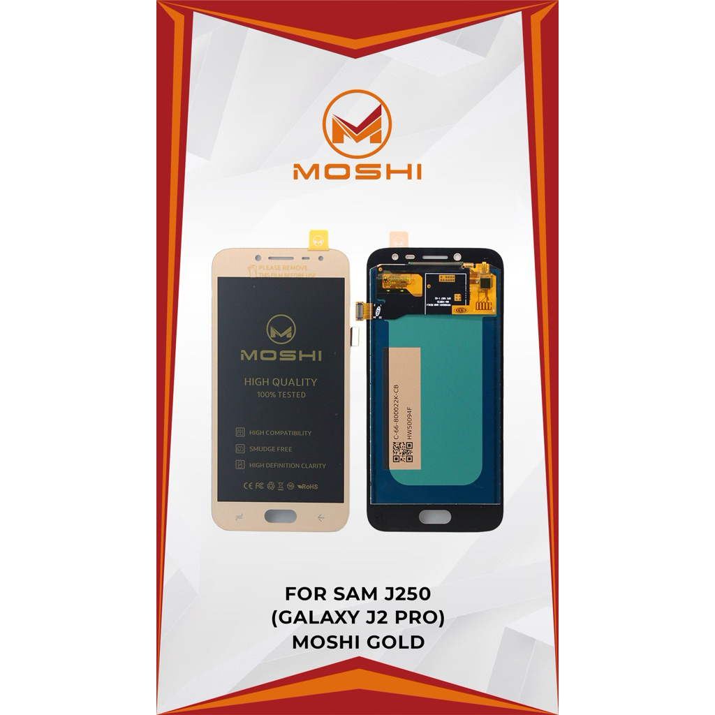 LCD SAM J250 MOSHI GOLD+TS (GALAXY J2 PRO 2018) | Shopee Philippines