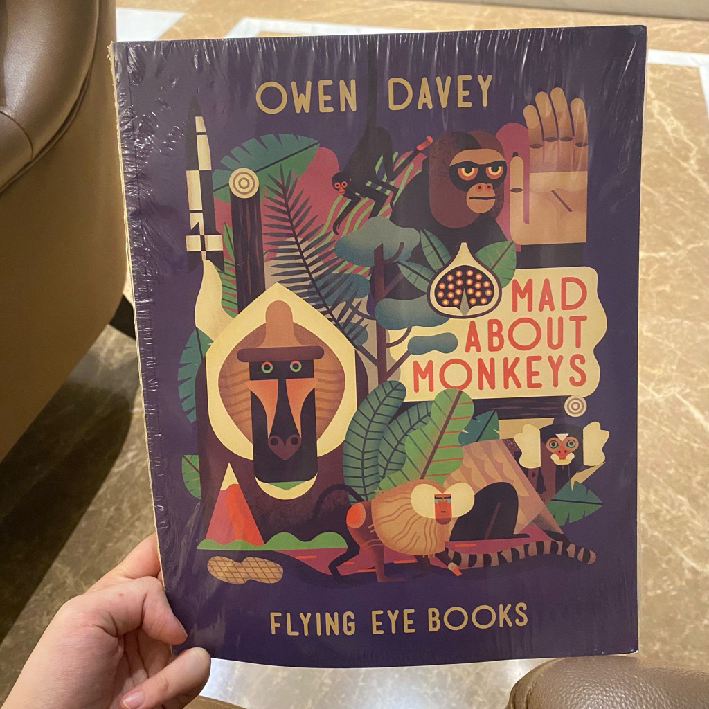 Flying Eye Books Mad About Monkeys Owen Davey Children's Picture Books ...