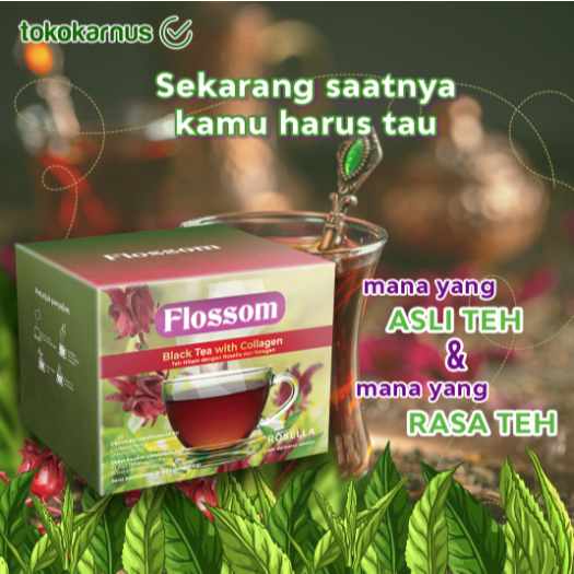 FLOSSOM ROSELLA Black Tea for Your Mind Fresher | Shopee Philippines