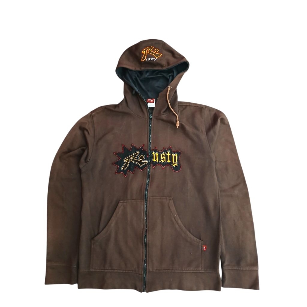 VINTAGE HOODIE Y2K RUSTY HIPHOP | Shopee Philippines