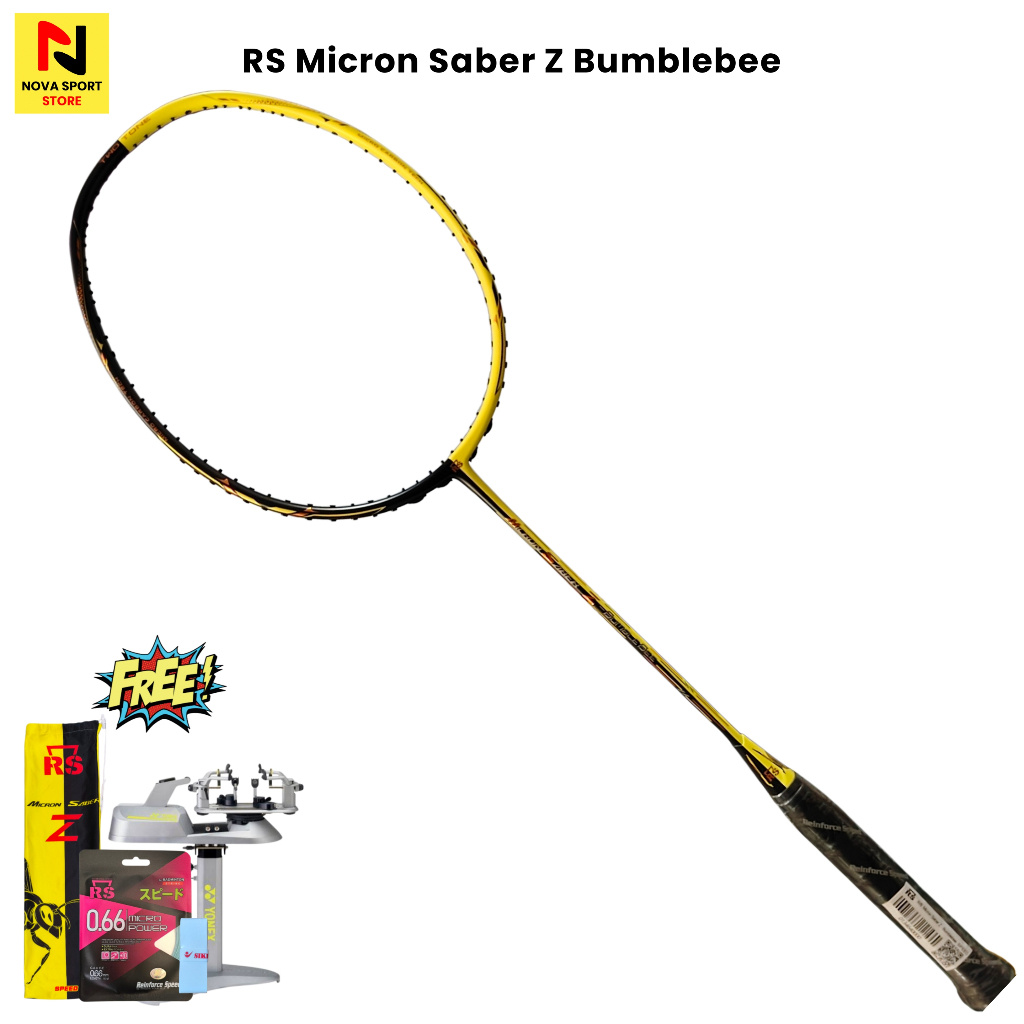 RS Badminton Racket Micron Saber Z | Shopee Philippines