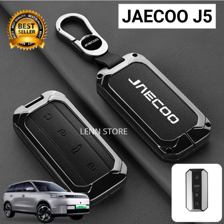 JAECOO J5 2025 2026 Metal Leather Remote Key Cover | Shopee Philippines