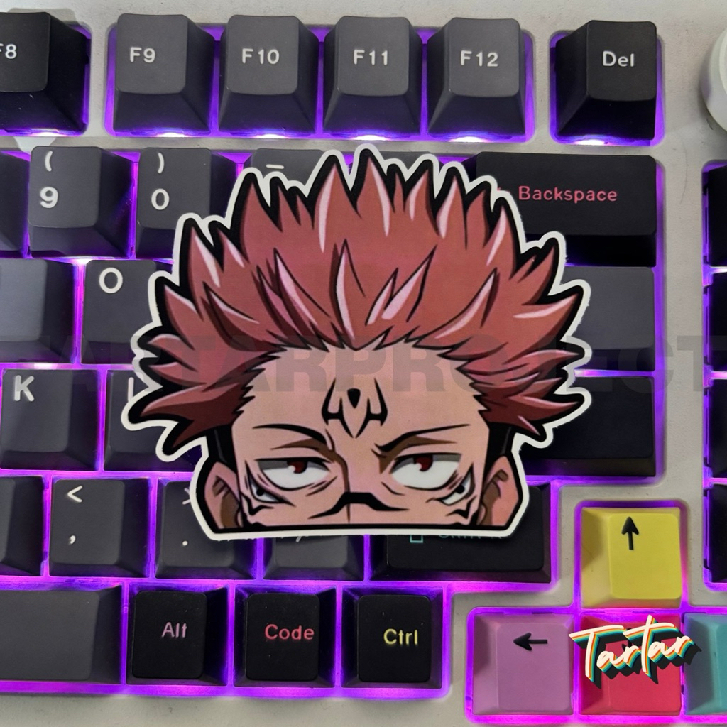 Sticker Jujutsu Kaisen Sukuna Anime Peeker Sticker/ | Shopee Philippines