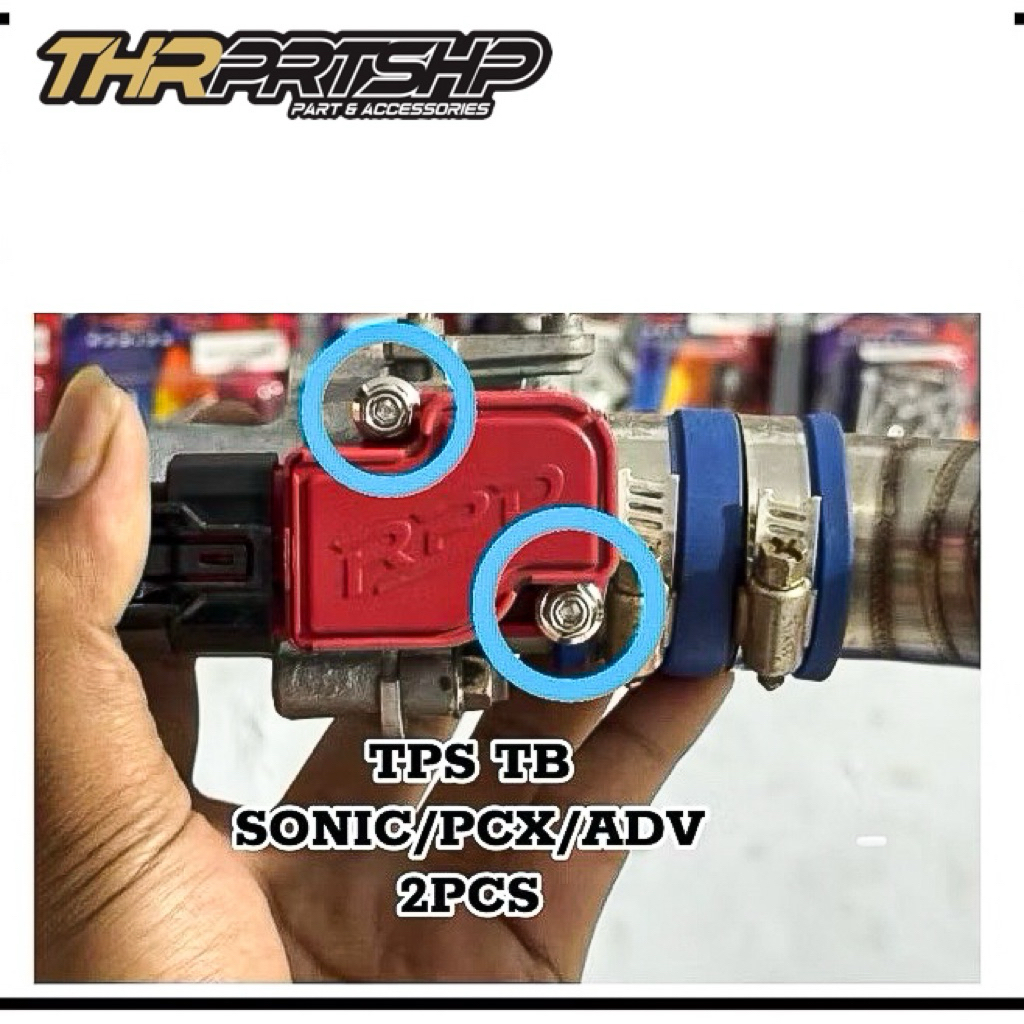 TPS Sensor Bolts PCX 150/160 ADV Sonic, Stainless Heng 2PCS | Shopee ...