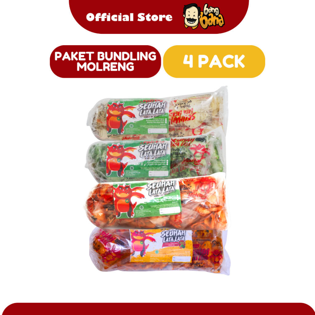 HIJAU MERAH Regular Molreng Savings Bundling Package - Viral Snack with ...