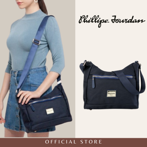 Phillipe Jourdan Forrabel Women's Sling Bag biru (Canvas) | Shopee ...