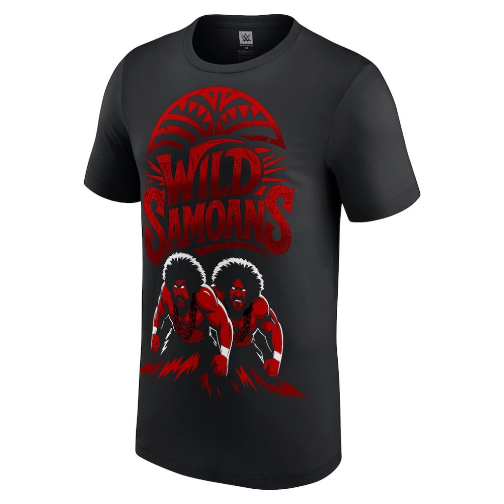 WWE WILD SAMOANS ILLUSTRATED TSHIRT | Shopee Philippines