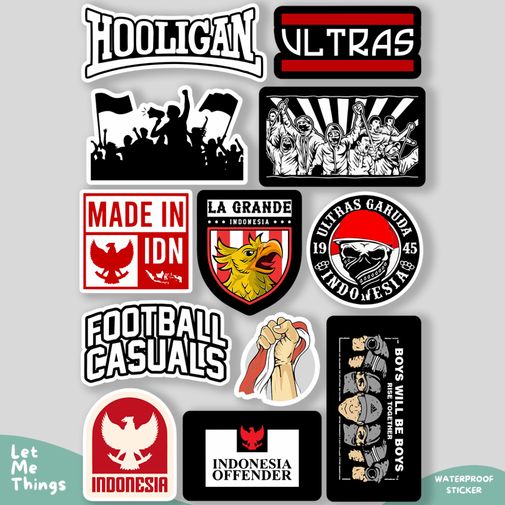 ULTRAS INDONESIA LA GRANDE Garuda Indonesia Sticker || Ultras Indonesia ...
