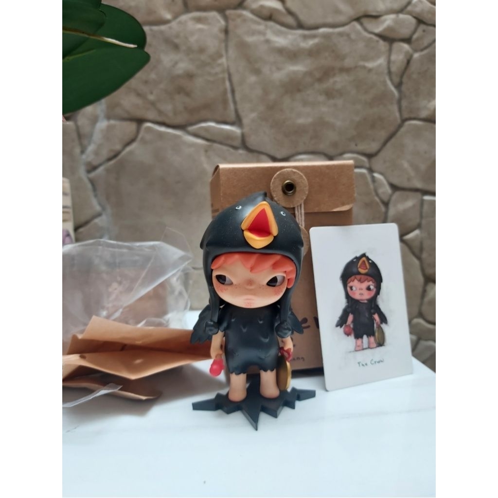 Pop Mart Hirono The Other One Series The Crow 100% Smooth Unsealed ...
