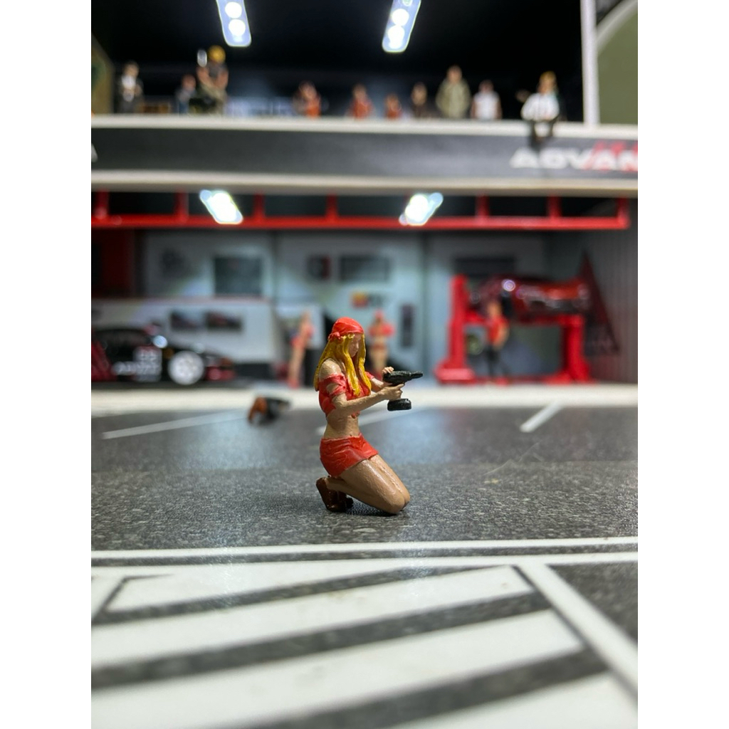 Miniature figure scale 1: diorama64 (hot wheels, matchbox, poprace ...