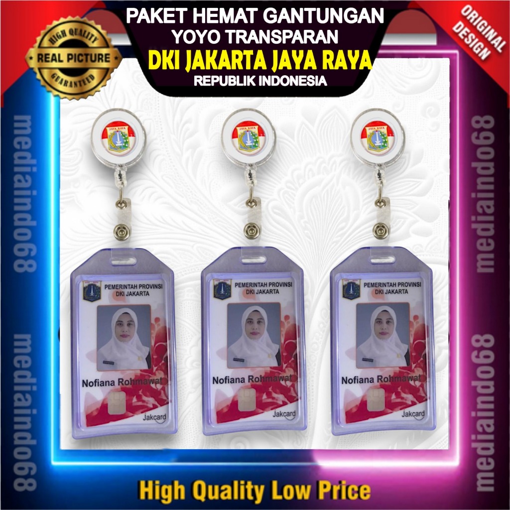 COMPLETE PACKAGE OF ID SIGNATURE DKI JAYA RAYA EMPLOYEE ID/ | Shopee ...
