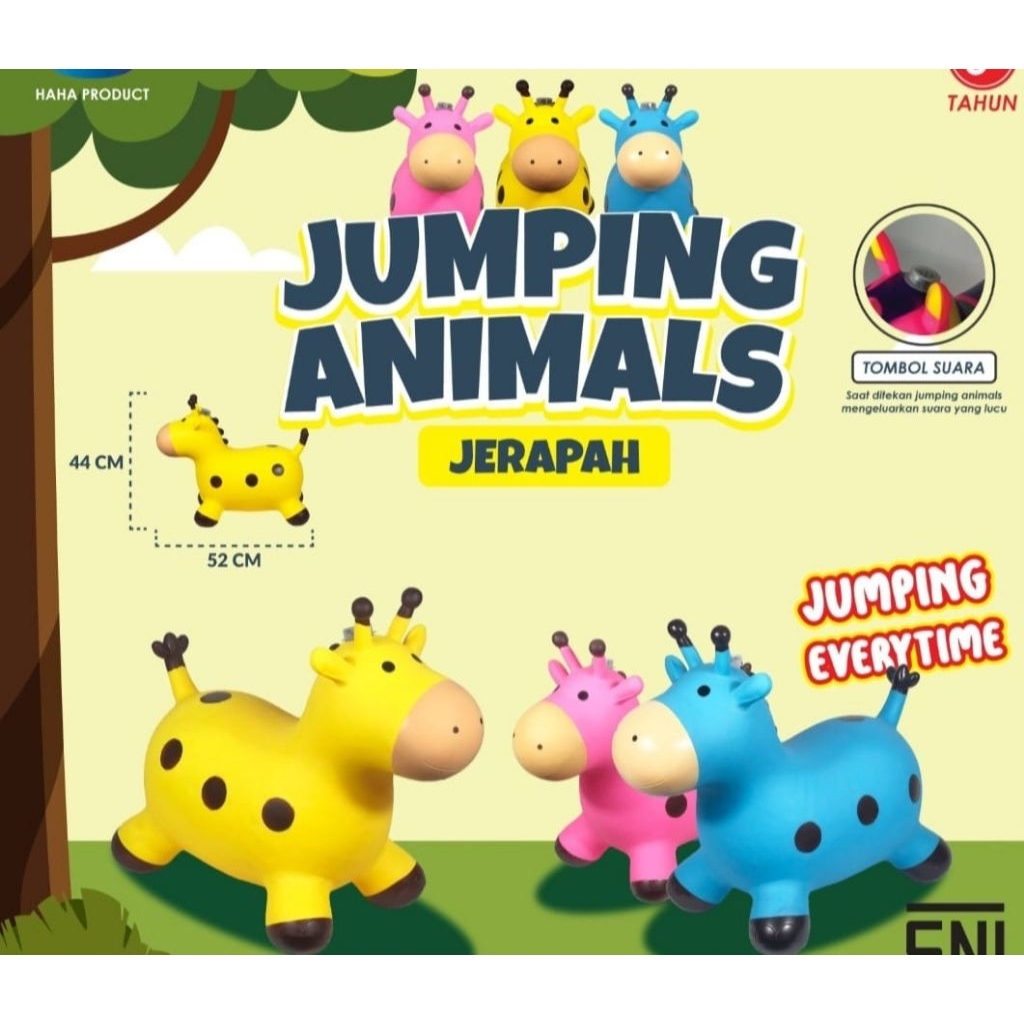 CHILDREN'S TOYS ANIMAL JUMPING HAHA THICK GUARANTEED ANIMAL JUMPING ...