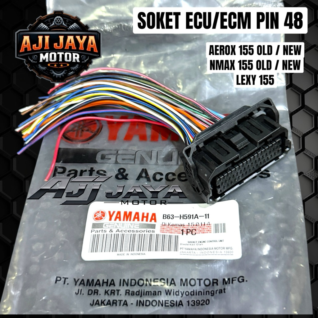 Ecm Ecu Socket PIN 48 Aerox Old Aerox New Nmax 155 Old Nmax New (B63 ...
